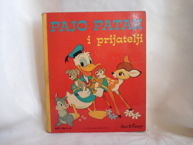 Pajo Patak i prijatelji Disney  izd 1977 Paja