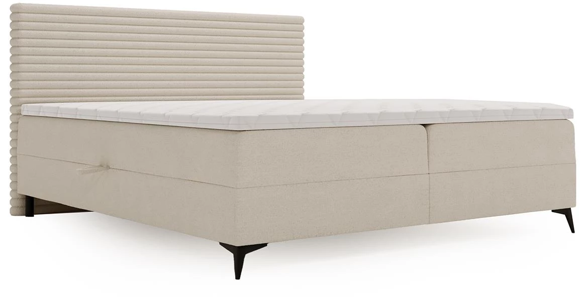Point Vito 23/Lapit 23 boxspring krevet 182x213x106 cm bež