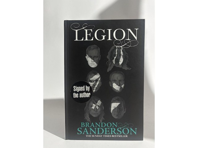 Legion - Brandon Sanderson 1/1 Potpisana