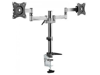 LOGILINK Dual alumium monitor desk mount