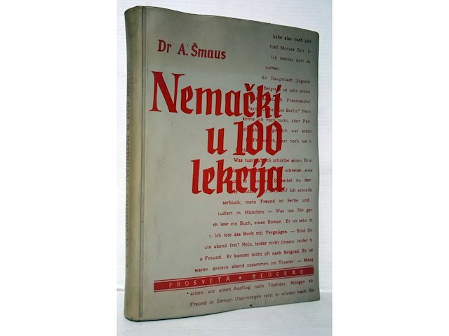 NEMAČKI U 100 LEKCIJA Šmaus