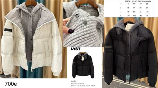 Versace, Fendi, Moncler, Dior, vrh jakne, 2024-25