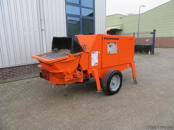 Betonska pumpa
Putzmeister BSA1005 DC