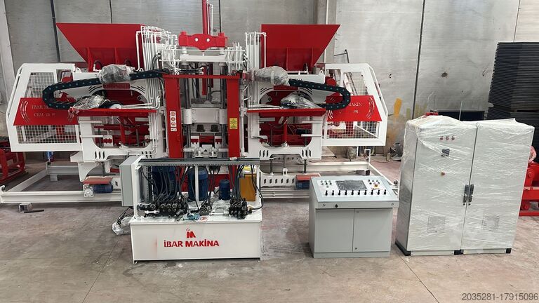 CBM 36 AUTOMATSKI BETONSKI BLOK MAŠINA
İBAR MAKİNA CBM 36 PRO CONCRETE BLOCK MACHINE