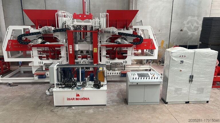 CBM 25 AUTOMATSKI BETONSKI BLOK MAŠINA
İBAR MAKİNA CBM 25 PRO CONCRETE BLOCK MACHINE