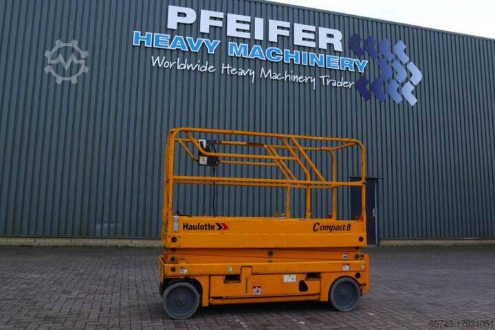 Podizanje makaza
Haulotte Compact 8 Electric, 8.2m Working Height, 350kg Cap