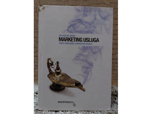 Marketing usluga- Dr. Saša Veljković