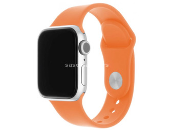 FIXED Elastic Silicone Strap for Apple Watch 42/44/45 mm orange