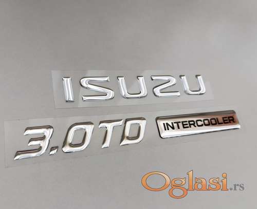 Isuzu Intercooler stiker oznake za auto