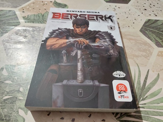 Berserk 1 Kentaro Miura NOVO