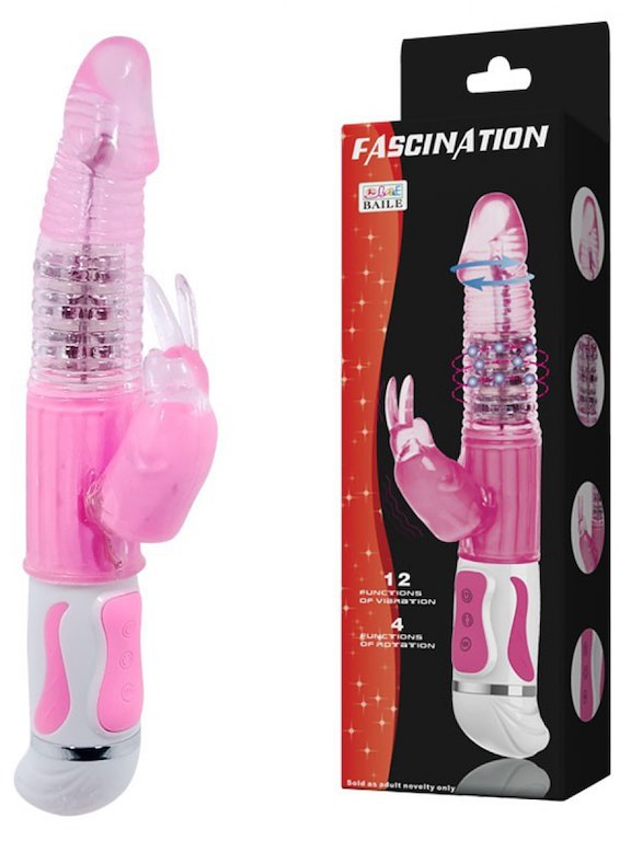 Fascination vibrator sa dodatkom za klitoris