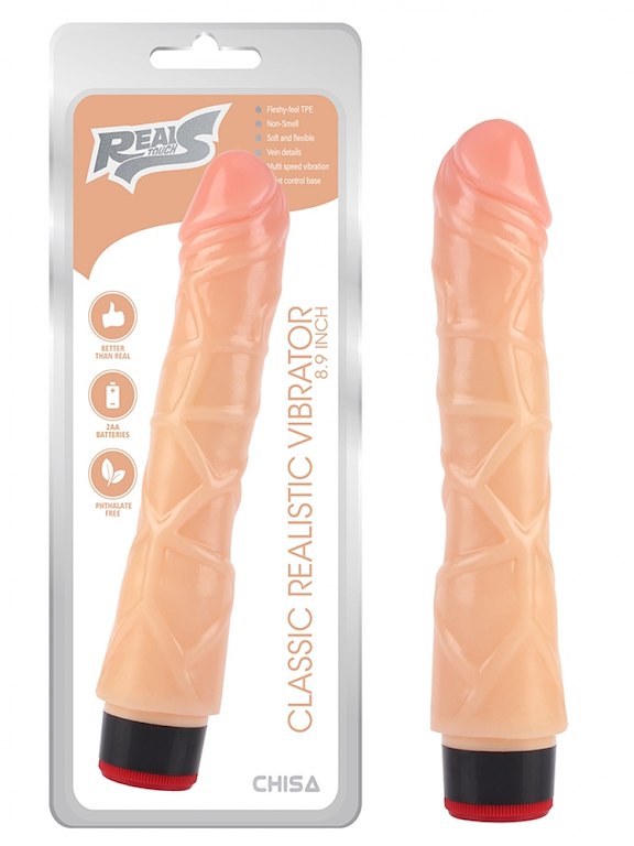 Classic Realistic vibrator 8,9 inch