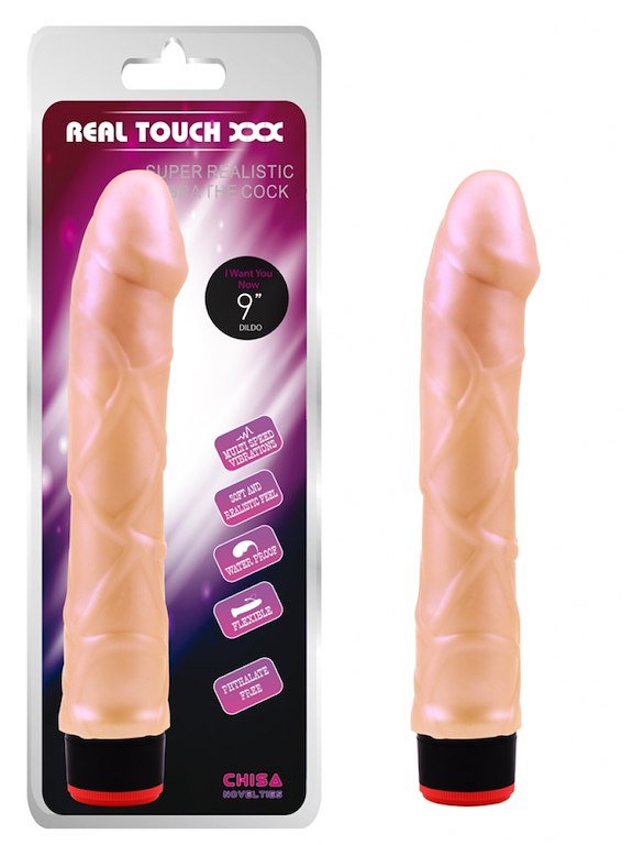 9 inch Vibe Cock – Flesh