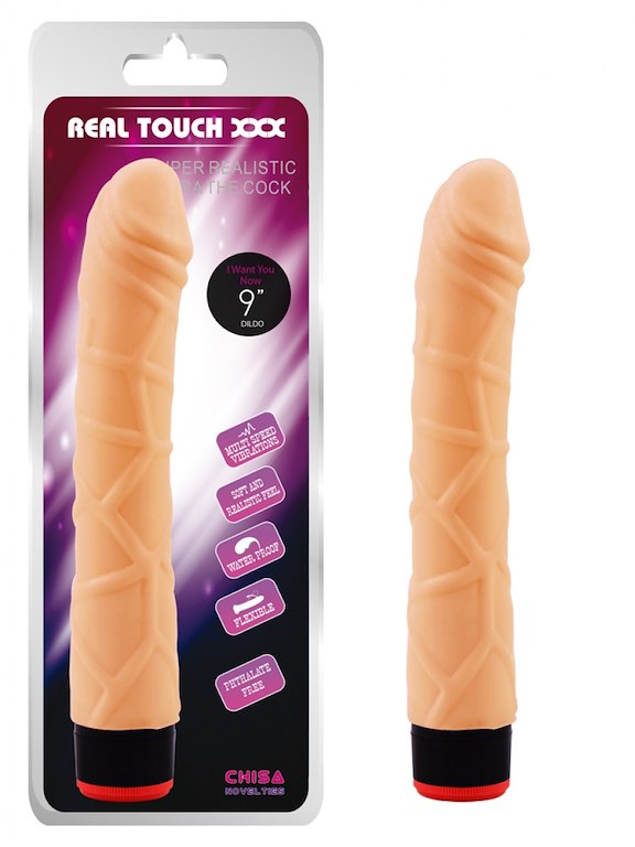 9 inch Vibe Cock – Flesh