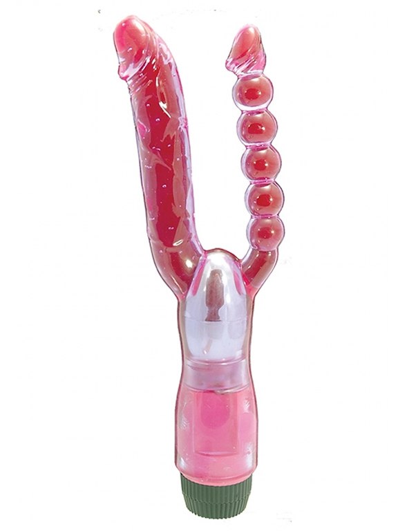 Xcel Double Penetrating Vibrator Purple