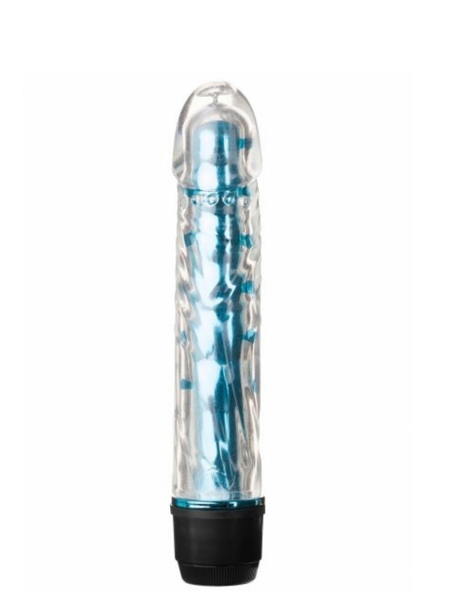 Mini silikonski vibrator – Blue