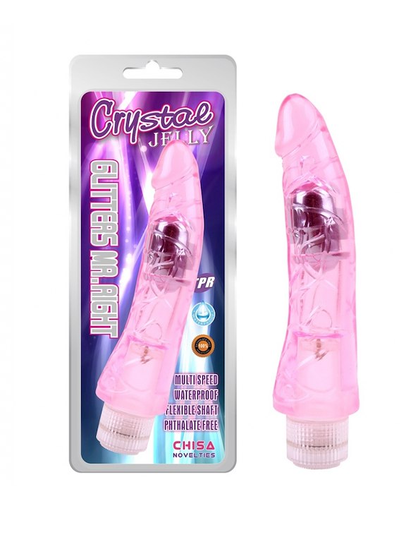 Glitters Mr Right Pink vibrator