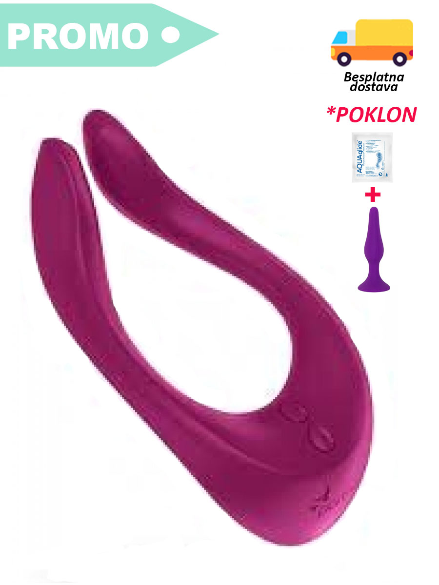 Satisfyer Endless Joy Berry vibrator za parove