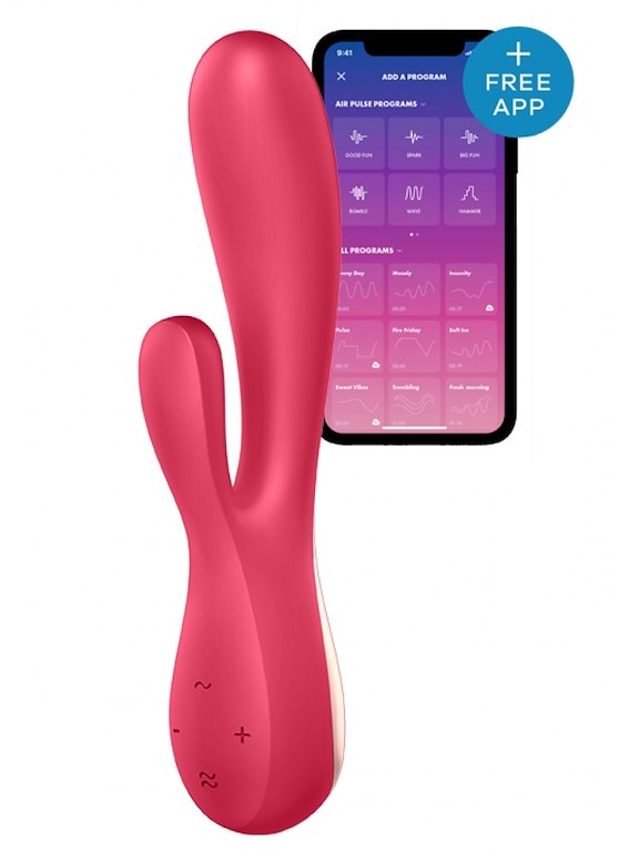 Satisfyer Mono Flex Vibrator – Red