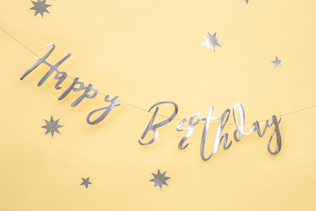 Baner Happy birthday – 62cm