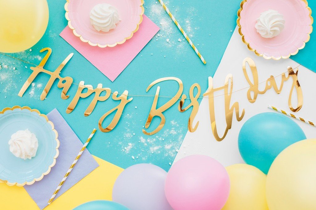 Baner Happy birthday – 62cm