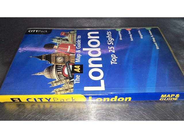 The AA map &; guide to London, Top 25 sights