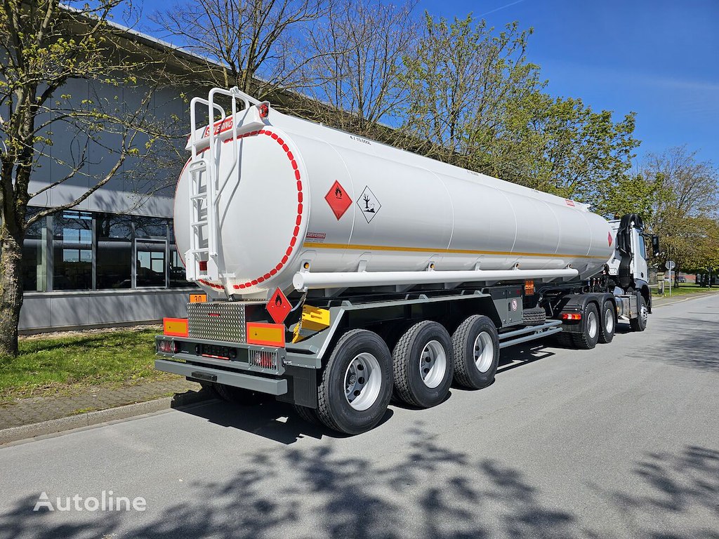 Nova Sievering 40000 Liter Tank Semi Trailer ADR Mercedes Actros cisterna za goriva i maziva