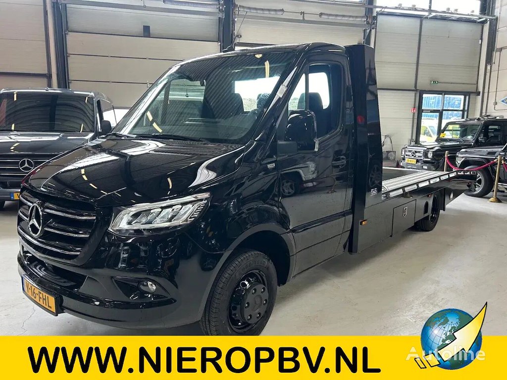 Novi Mercedes-Benz Sprinter 519CDI Thijhof Oprijwagen Automaat Airco Navi Cruisecon autotransporter