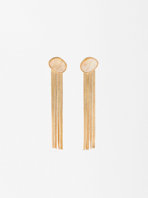 Long Cascade Effect Earrings