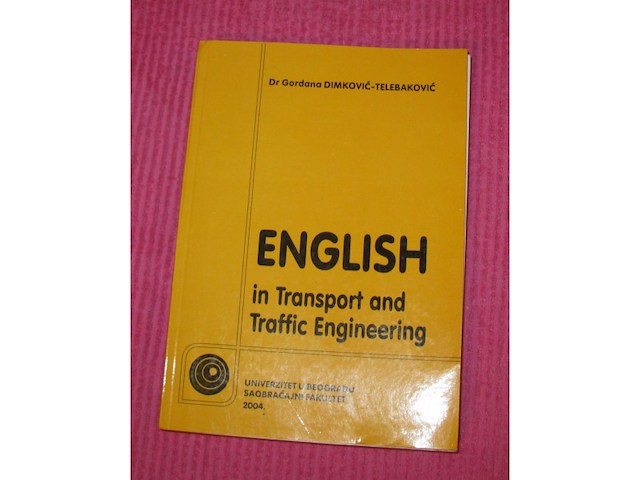 ENGLISH IN TRANSPORT AND TRAFFIC ENGINEERING. KAO NOVO!