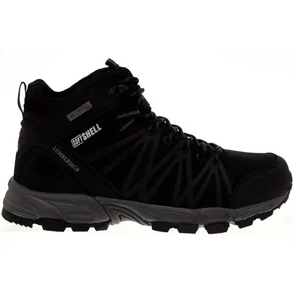 LUMBERJACK Muške zimske cipele Shell Hiking Boot WPF crne