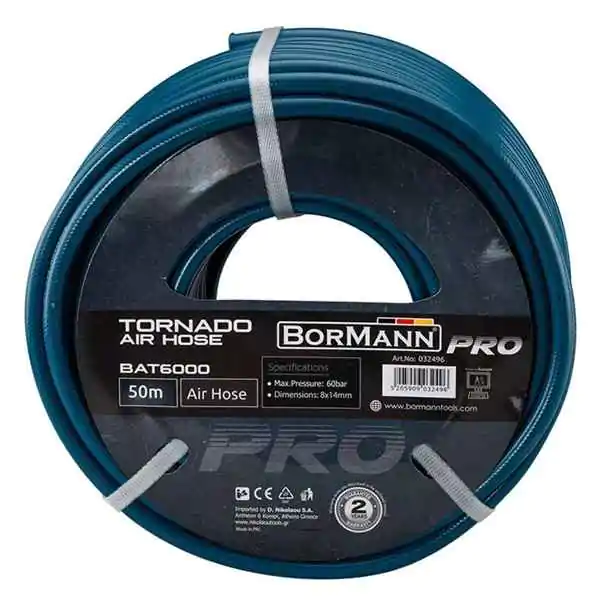 Pneumatsko crevo 50m 8/14mm TORNADO BORMAN PRO BAT6000