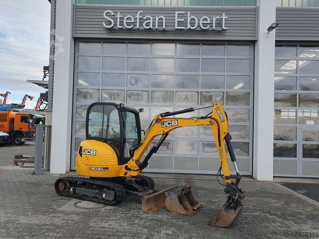 Mini bager
JCB 8030 ZTS / MS03 / 1.750h / 2019 / Löffelpaket