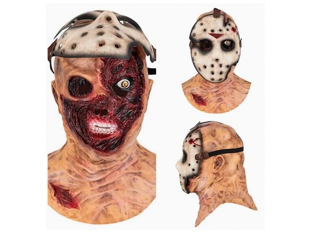 Maska Jason Voorhees Za Noc Vestica Maskenbal Model 2