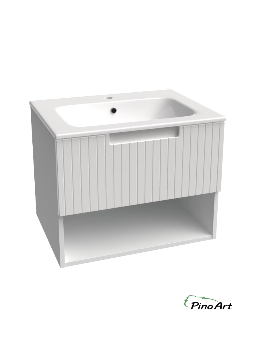 Lavabo sa ormarićem Pino Art Piedra Bela VER 60cm 1048