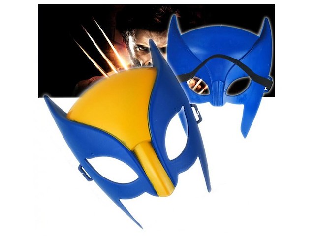 X-men Wolverine Maska Za Noc Vestica Maskenbal M1