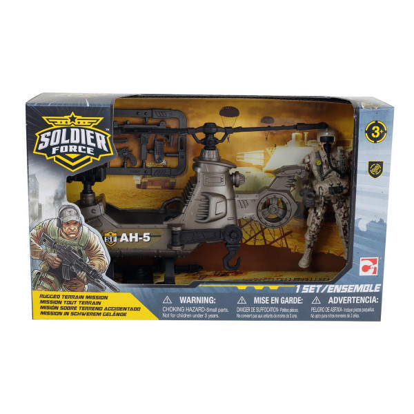 Chap mei soldier force helikopter play set