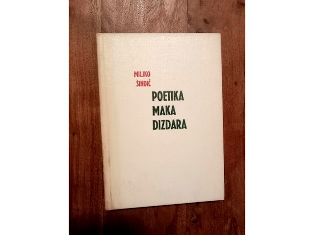 Poetika Maka Dizdara