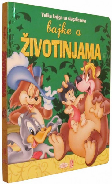 Velika knjiga sa slagalicama - Bajke o životinjama