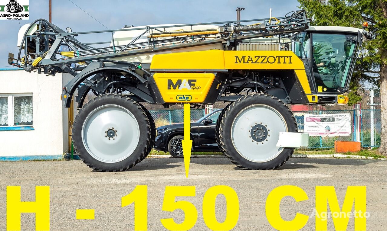 Mazzotti MAF 4240 - 150 CM - 2014 ROK - 24 M samohodna prskalica