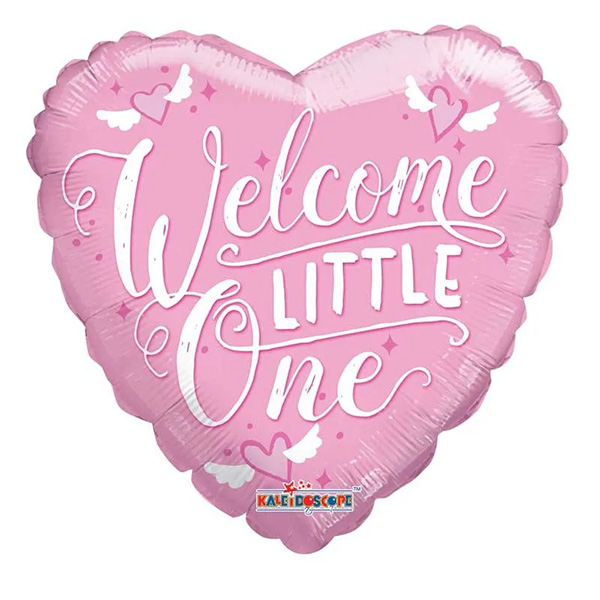 1546618
18″ Foil Welcome Little One Pink