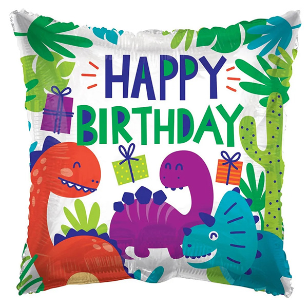 1641918
18″ Foil Birthday Dinosaurus Eco