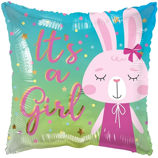 1642218
18″ Foil It’s A Girl Rabbit Eco