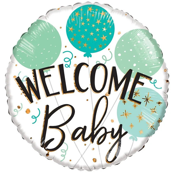 1642618
18″ Foil Welcome Baby Green Eco