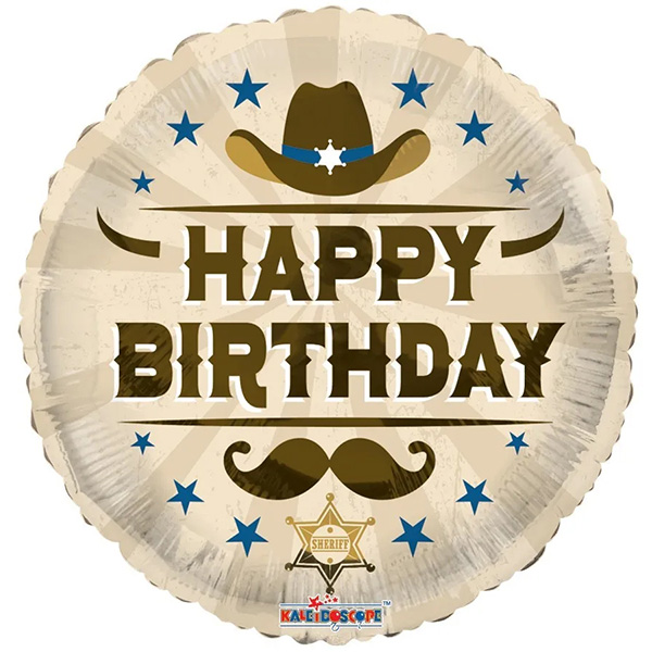 1680918
18″ Foil Birthday Cowboy Eco