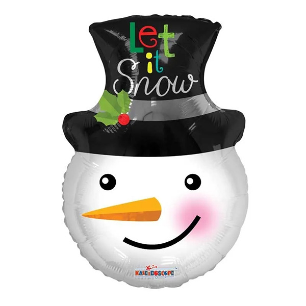 8911818
18″ Foil Snowman Shape