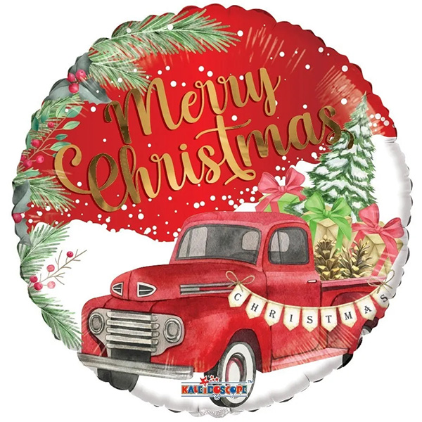 8919518
18″ Foil Christmas Truck