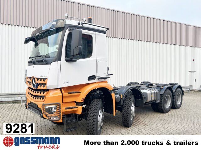 Novi Mercedes-Benz Arocs 4151 AK 8x8/4, Grounder kamion šasija