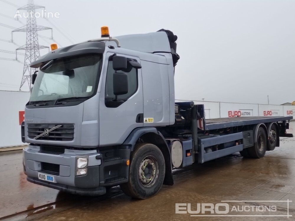 Prodaje se Volvo FE340 kamion platforme na aukciji