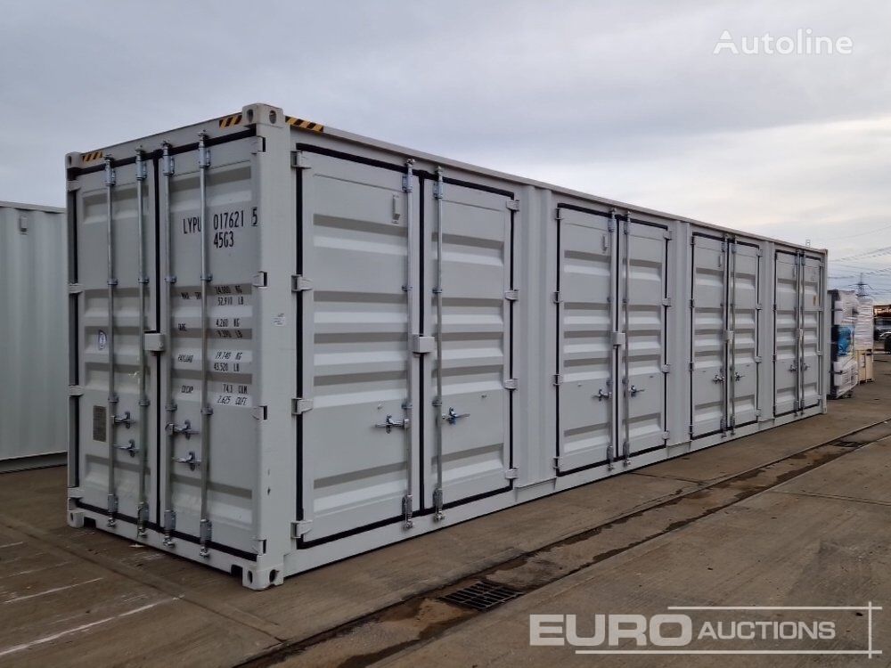 Prodaje se 40' Container, Multi Doors (Cannot Be Reconsigned) kontejner 40 stopa na aukciji